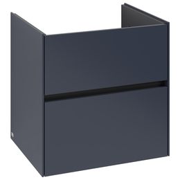 Villeroy & Boch Villeroy & Boch Waschtischunterschrank Collaro 611x610x480mm 2 Ausz. Waschbecken mittig Marine Blu C14300VQ