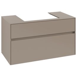 Villeroy & Boch Villeroy & Boch Waschtischunterschrank Collaro C019B0 1000x548x500mm m. Bel. 2 Ausz. Waschtisch mitt C019B0VM