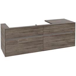 Villeroy & Boch Villeroy & Boch Waschtischunterschrank Collaro C029B0 1600x548x500mm mit Beleuchtung C029B0RK