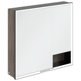 Villeroy & Boch Villeroy & Boch Aufputz-Spiegelschrank My View+ B48180 800x750x168mm m. Bel. Stone Oak B48180RK