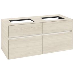 Villeroy & Boch Villeroy & Boch Waschtischunterschrank Collaro C115B0 1200x548x500mm m. Bel. 4 Ausz. f&uuml;r 2 Waschtisc C115B0AA