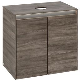 Villeroy & Boch Villeroy & Boch Waschtischunterschrank Collaro 600x548x380mm m. Bel. 2trg. Waschtisch mittig Stone O C150B0RK