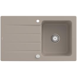 Villeroy & Boch Villeroy & Boch Einbausp&uuml;le Architectura 50 860x510mm Exc-Garn. aus Keramik Almond cplus, 335002AM 335002AM