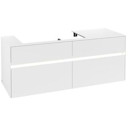 Villeroy & Boch Villeroy & Boch Waschtischunterschrank Collaro C089B0 1400x548x500mm mit Beleuchtung C089B0MS