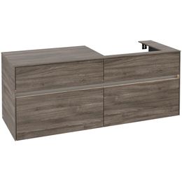 Villeroy & Boch Villeroy & Boch Waschtischunterschrank Collaro C086B0 1400x548x500mm mit Beleuchtung C086B0RK