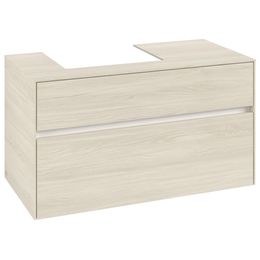 Villeroy & Boch Villeroy & Boch Waschtischunterschrank Collaro C01400 1000x548x500mm 2 Ausz. Waschtisch li White Oak C01400AA