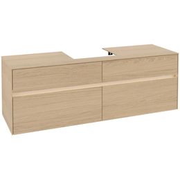 Villeroy & Boch Villeroy & Boch Waschtischunterschrank Collaro C077B0 1600x548x500mm mit Beleuchtung C077B0VJ