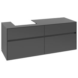 Villeroy & Boch Villeroy & Boch Waschtischunterschrank Collaro C074B0 1400x548x500mm m. Bel. 4 Ausz. Waschtisch li G C074B0VR