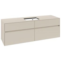 Villeroy & Boch Villeroy & Boch Waschtischunterschrank Collaro C120B0 1600x548x500mm m. Bel. 4 Ausz. Waschtisch mitt C120B0VN