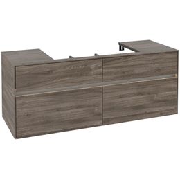Villeroy & Boch Villeroy & Boch Waschtischunterschrank Collaro C088B0 1400x548x500mm mit Beleuchtung C088B0RK
