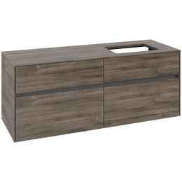 Villeroy & Boch Villeroy & Boch Waschtischunterschrank Collaro C11800 1400x548x500mm Stone Oak C11800RK