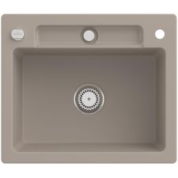 Villeroy & Boch Villeroy & Boch Einbausp&uuml;le Siluet 60 S 600x510mm Exc-Garn. aus TitanCeram, 334602AM 334602AM