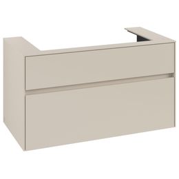 Villeroy & Boch Villeroy & Boch Waschtischunterschrank Collaro C02000 1000x548x500mm 2 Ausz. Waschtisch mittig Cashm C02000VN