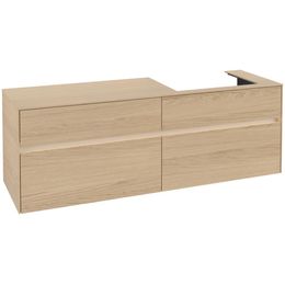 Villeroy & Boch Villeroy & Boch Waschtischunterschrank Collaro C023B0 1600x548x500mm mit Beleuchtung C023B0VJ