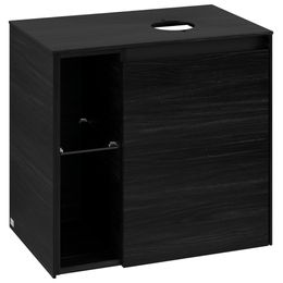 Villeroy & Boch Villeroy & Boch Waschtischunterschrank Collaro 600x548x380mm 1trg. A:re Waschbecken re Black Oak C15100AB