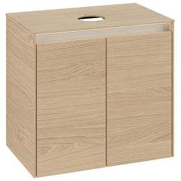 Villeroy & Boch Villeroy & Boch Waschtischunterschrank Collaro 600x548x380mm m. Bel. 2trg. Waschtisch mittig Nordic C150B0VJ