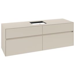 Villeroy & Boch Villeroy & Boch Waschtischunterschrank Collaro C13400 1600x548x500mm 4 Ausz. Waschtisch mittig Cashm C13400VN