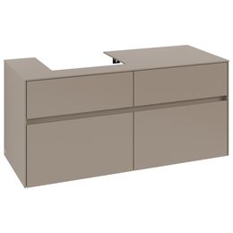 Villeroy & Boch Villeroy & Boch Waschtischunterschrank Collaro C071B0 1200x548x500mm m. Bel. 4 Ausz. Waschtisch li T C071B0VM