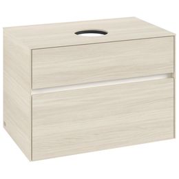Villeroy & Boch Villeroy & Boch Waschtischunterschrank Collaro C037B0 800x548x500mm m. Bel. 2 Ausz. Waschtisch mitti C037B0AA