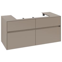 Villeroy & Boch Villeroy & Boch Waschtischunterschrank Collaro C087B0 1200x548x500mm m. Bel. 4 Ausz. Waschtisch mitt C087B0VM