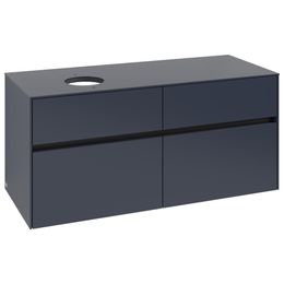 Villeroy & Boch Villeroy & Boch Waschtischunterschrank Collaro C04200 1200x548x500mm 4 Ausz. Waschtisch li Marine Bl C04200VQ
