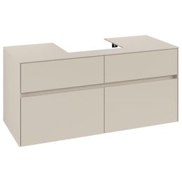 Villeroy & Boch Villeroy & Boch Waschtischunterschrank Collaro C07000 1200x548x500mm 4 Ausz. Waschtisch mittig Cashm C07000VN
