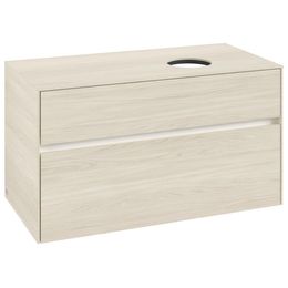 Villeroy & Boch Villeroy & Boch Waschtischunterschrank Collaro C040B0 1000x548x500mm m. Bel. 2 Ausz. Waschtisch re W C040B0AA