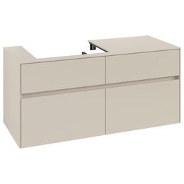 Villeroy & Boch Villeroy & Boch Waschtischunterschrank Collaro C082B0 1200x548x500mm m. Bel. 4 Ausz. Waschtisch li C C082B0VN
