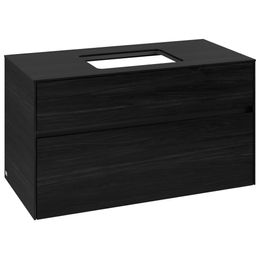 Villeroy & Boch Villeroy & Boch Waschtischunterschrank Collaro C10900 1000x548x500mm 2 Ausz. Waschtisch mittig Black C10900AB