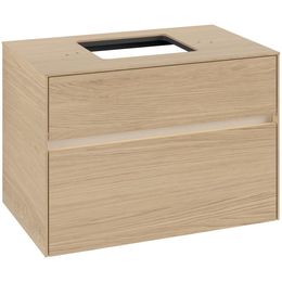 Villeroy & Boch Villeroy & Boch Waschtischunterschrank Collaro 800x548x500mm m. Bel. 2 Ausz. Waschtisch mittig Nordi C124B0VJ