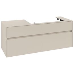 Villeroy & Boch Villeroy & Boch Waschtischunterschrank Collaro C090B0 1400x548x500mm m. Bel. 4 Ausz. Waschtisch re C C090B0VN