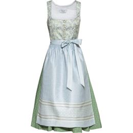 FELICITAS Midi Dirndl Dorothea-8 Sally Himmel/Agarve (Gr&ouml;&szlig;e: 40)