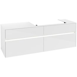 Villeroy & Boch Villeroy & Boch Waschtischunterschrank Collaro C027B0 1600x548x500mm mit Beleuchtung C027B0DH
