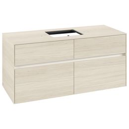 Villeroy & Boch Villeroy & Boch Waschtischunterschrank Collaro C128B0 1200x548x500mm m. Bel. 4 Ausz. Waschtisch mitt C128B0AA