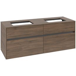 Villeroy & Boch Villeroy & Boch Waschtischunterschrank Collaro C11900 1400x548x500mm Arizona Oak C11900VH