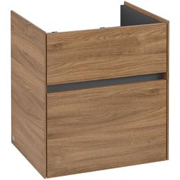 Villeroy & Boch Villeroy & Boch Collaro Waschbeckenunterschrank, 2 Ausz&uuml;ge, 510 x 546 x 414 mm, Kansas Oak C00700RH