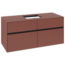 Villeroy & Boch Villeroy & Boch Waschtischunterschrank Collaro C128B0 1200x548x500mm m. Bel. 4 Ausz. Waschtisch mitt C128B0AH