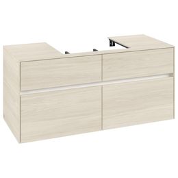 Villeroy & Boch Villeroy & Boch Waschtischunterschrank Collaro C08100 1200x548x500mm 4 Ausz. Waschtisch mittig White C08100AA