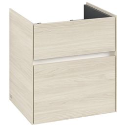 Villeroy & Boch Villeroy & Boch Waschtischunterschrank Collaro 510x546x414mm 2 Ausz. Waschbecken mittig White Oak C00700AA