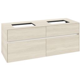 Villeroy & Boch Villeroy & Boch Waschtischunterschrank Collaro C11900 1400x548x500mm 4 Ausz. f&uuml;r 2 Waschtisch White C11900AA