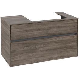 Villeroy & Boch Villeroy & Boch Collaro Waschbeckenunterschrank, 2 Ausz&uuml;ge, 1000 x 548 x 500 mm, Stone Oak C01800RK
