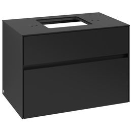 Villeroy & Boch Villeroy & Boch Waschtischunterschrank Collaro C12400 800x548x500mm 2 Ausz. Waschtisch mittig Volcan C12400VL