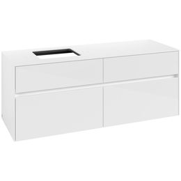 Villeroy & Boch Villeroy & Boch Waschtischunterschrank Collaro C13200 1400x548x500mm Glossy White C13200DH