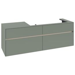 Villeroy & Boch Villeroy & Boch Waschtischunterschrank Collaro C03000 1600x548x500mm 4 Ausz. Waschtisch re Soft Gree C03000AF