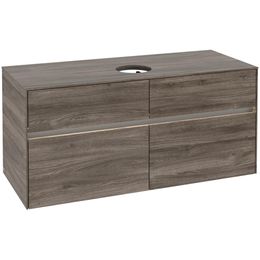 Villeroy & Boch Villeroy & Boch Waschtischunterschrank Collaro C041B0 1200x548x500mm mit Beleuchtung C041B0RK