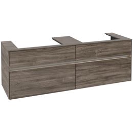 Villeroy & Boch Villeroy & Boch Waschtischunterschrank Collaro C024B0 1600x548x500mm mit Beleuchtung C024B0RK