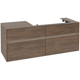 Villeroy & Boch Villeroy & Boch Waschtischunterschrank Collaro C090B0 1400x548x500mm mit Beleuchtung C090B0VH