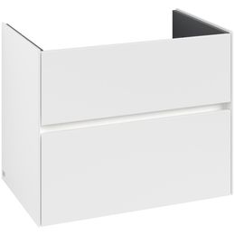 Villeroy & Boch Villeroy & Boch Waschtischunterschrank Collaro C144B0 472x609,5x761mm mit Beleuchtung White Matt C144B0MS