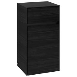 Villeroy & Boch Villeroy & Boch Seitenschrank Collaro 404x748x349mm 1 T&uuml;r 1 Schublade A:li Black Oak C03200AB