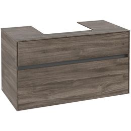 Villeroy & Boch Villeroy & Boch Collaro Waschbeckenunterschrank, 2 Ausz&uuml;ge, 1000 x 548 x 500 mm, Stone Oak C01600RK